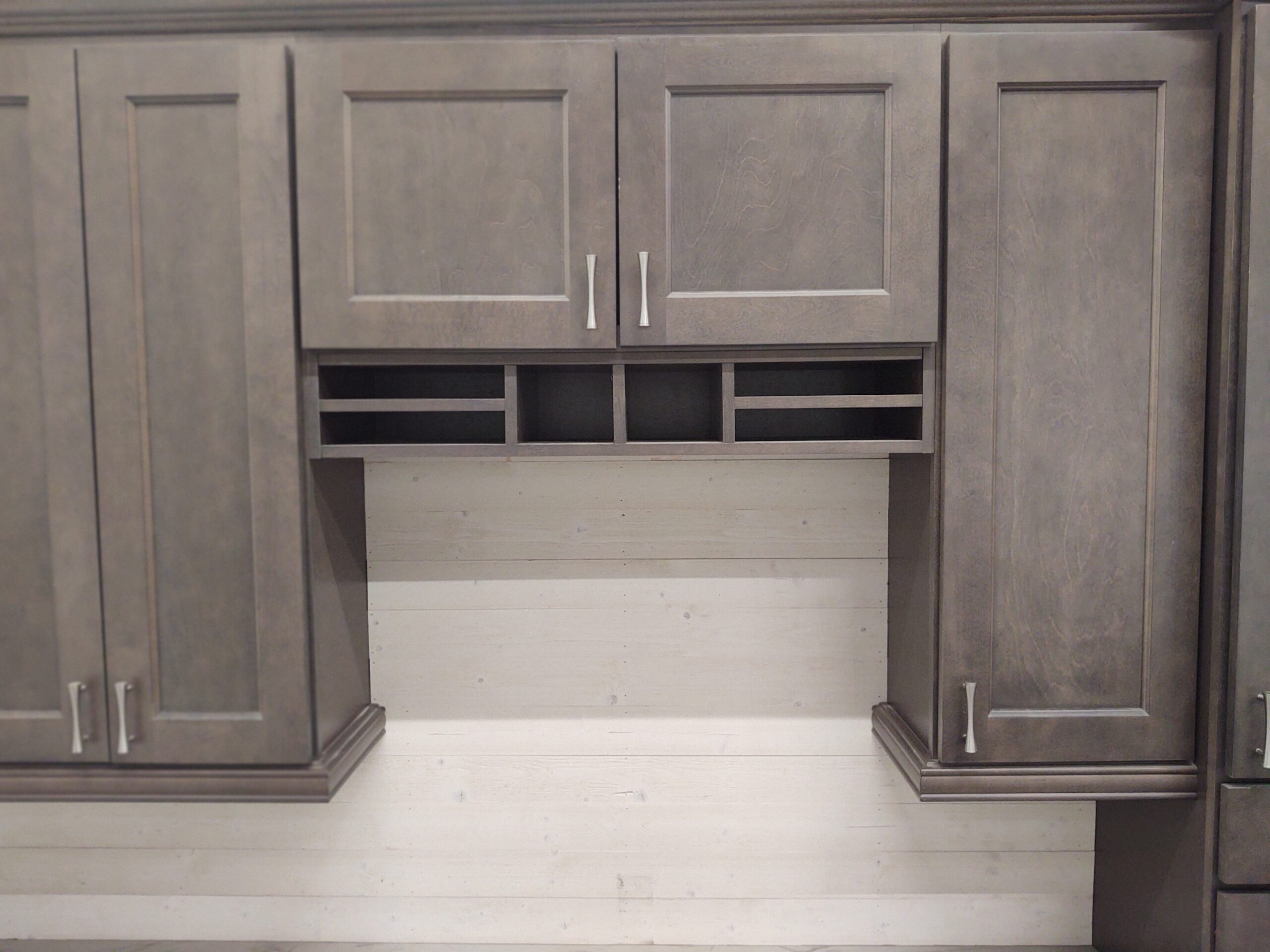 Featured Project: Stunning Spectra Bark Cabinets | IVO Cabinets & Surfaces